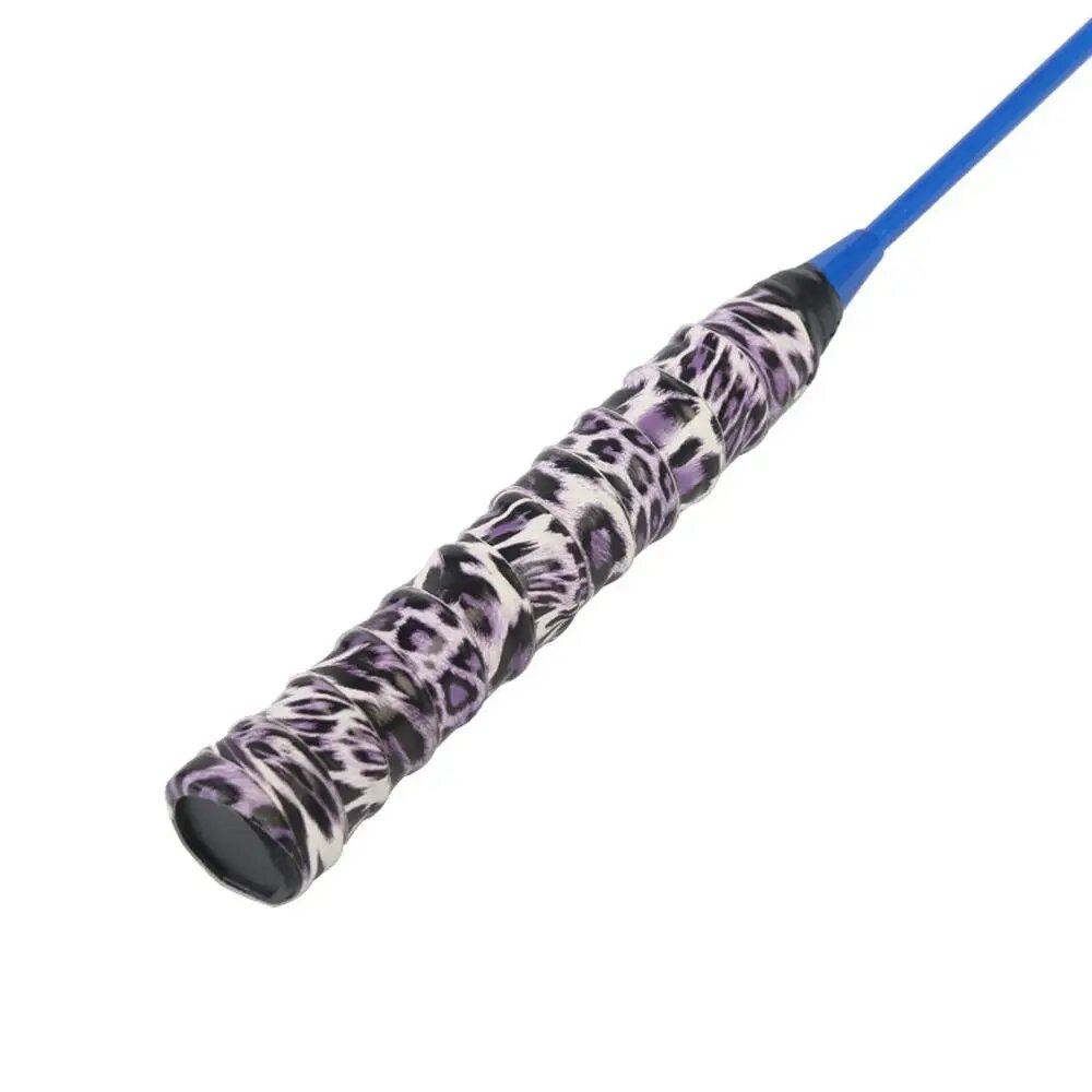 Ручка для ракетки бадминтона с принтом леопард, purple-leopard