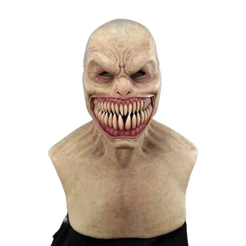 Латексная маска монстра DY20Horror long