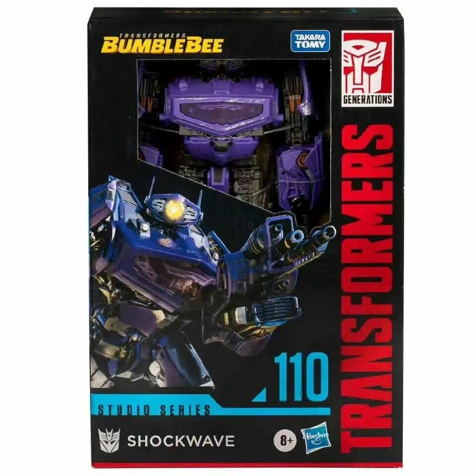 Трансформеры игрушки Hasbro Transformers Studio Series Voyager Transformers: Bumblebee 110 Shockwave 16.5cm F8767