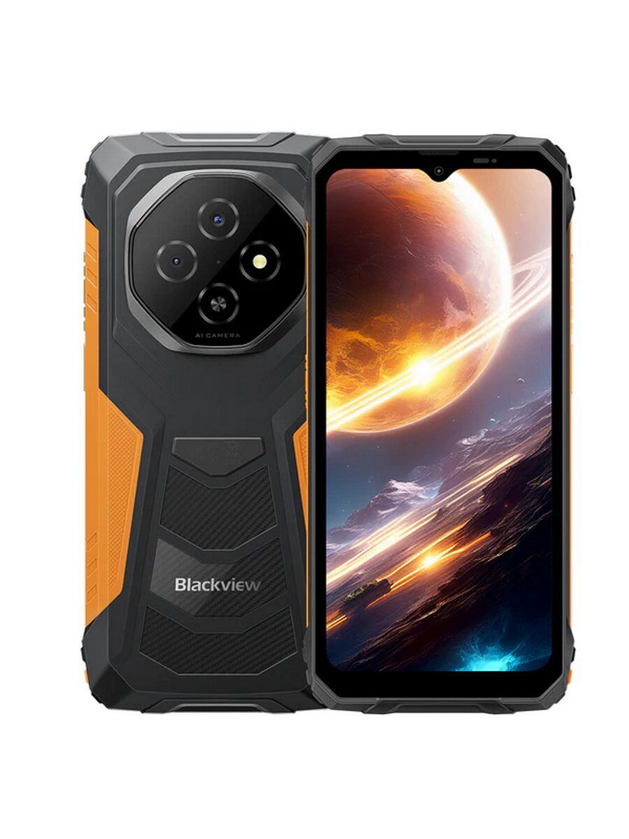 Смартфон Blackview FORT 1 6/256 Orange, Unisoc T7250 (Unisoc T615)