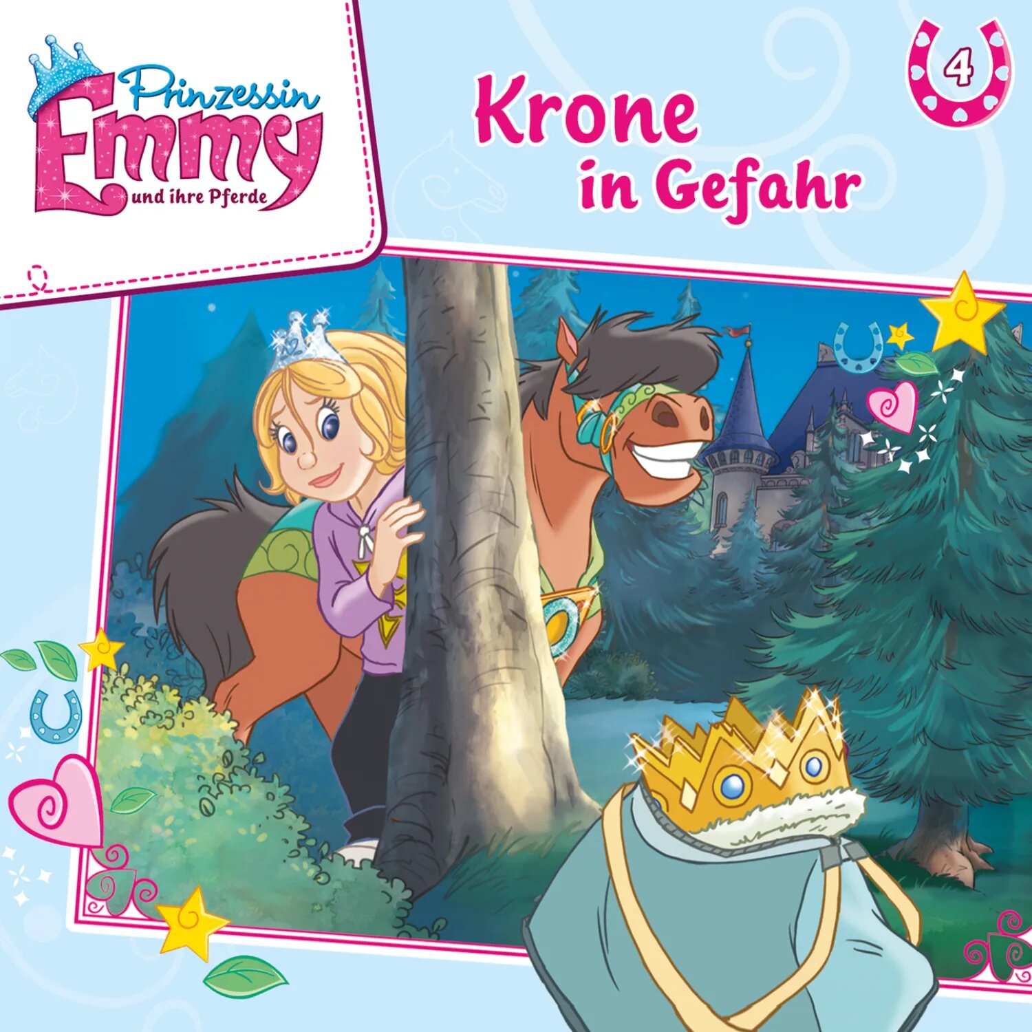 Prinzessin Emmy und ihre Pferde, Folge 4: Krone in Gefahr [Аудиокнига]