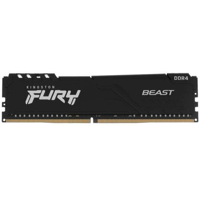KF432C16BB1/16WP Kingston 16GB 3200MT/s DDR4 CL16 DIMM 1Gx8 FURY Beast Black