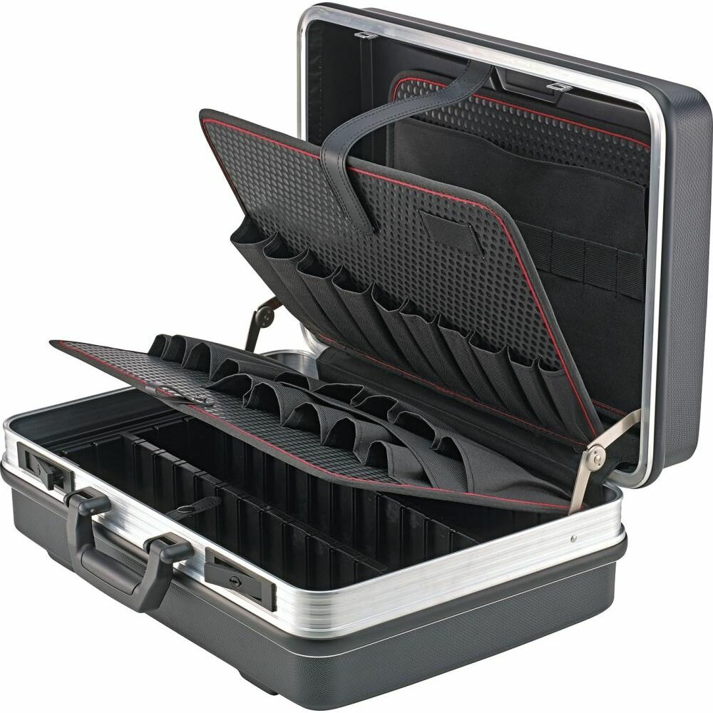 Чемодан для инструментов (пустой) 460x315x170mm ABS с карманами FORMAT 7388 0010 Fplus