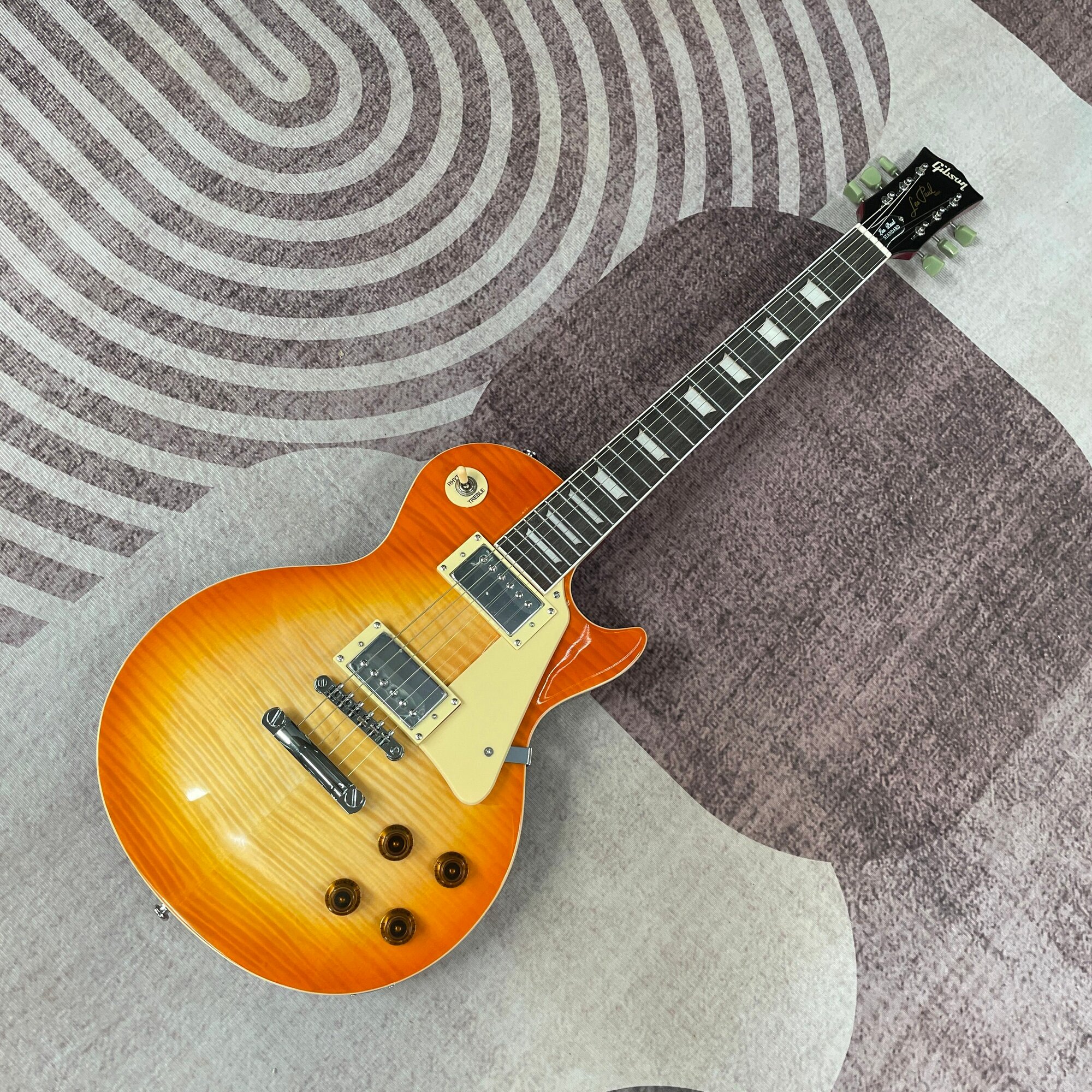 Электрогитара Les Paul (гитара для начинающих), 6 струн, корпус из красного дерева