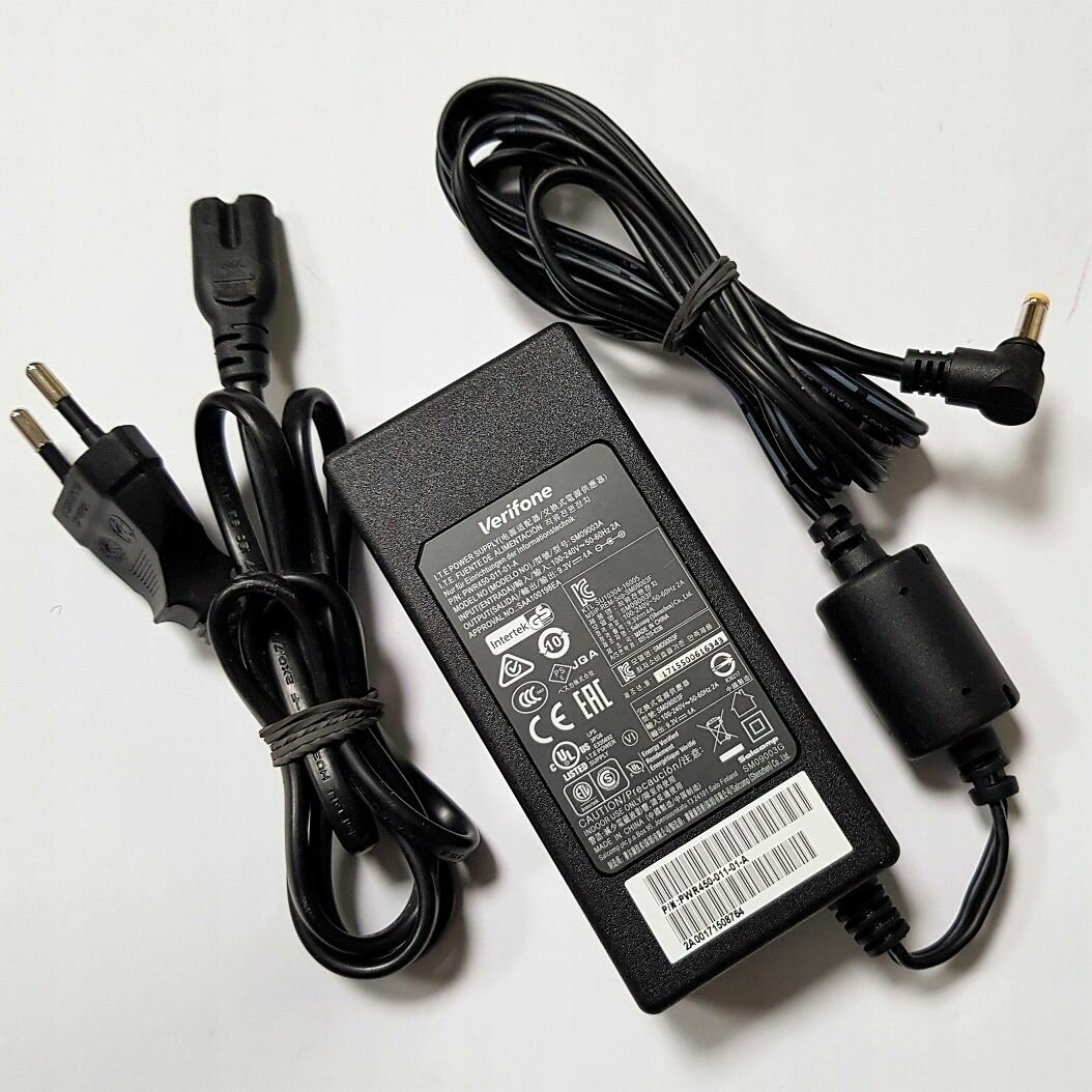 Блок питания Новый Оригинал VeriFone 9-9.3v,4A для Vx510 Vx520 Vx 610 и др
