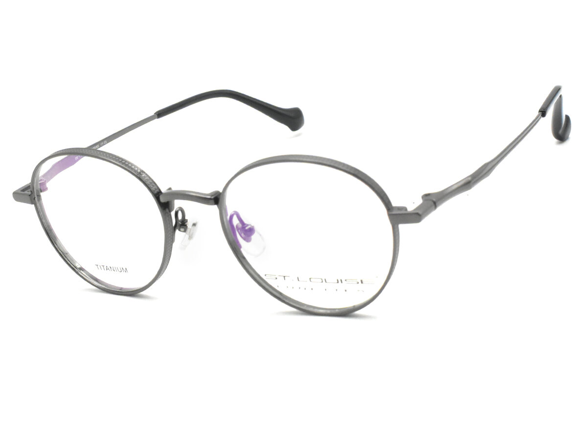 Оправа для очков ST.LOUISE STP7008 C02 пол Мужской форма оправы Круглая цвет оправы Стальной