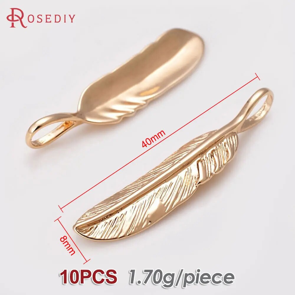 Подвески Rosediy из латуни цвета золота 18К