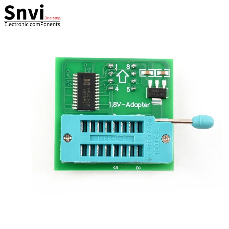 Адаптер 1,8 В для CH341A 1,8 В SPI Flash SOP8 DIP8 W25 MX25 использование Программаторы TL866CS TL866A EZP