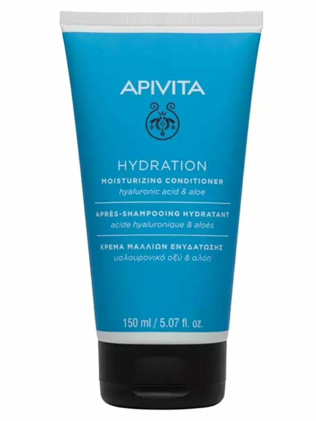 Апивита Увлажняющий кондиционер с Гиалуроновой кислотой и Алое, 150 мл | APIVITA Conditioner