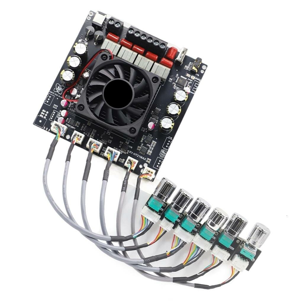 2.1-канальный модуль усиления для колонок, Внешний потенциометр