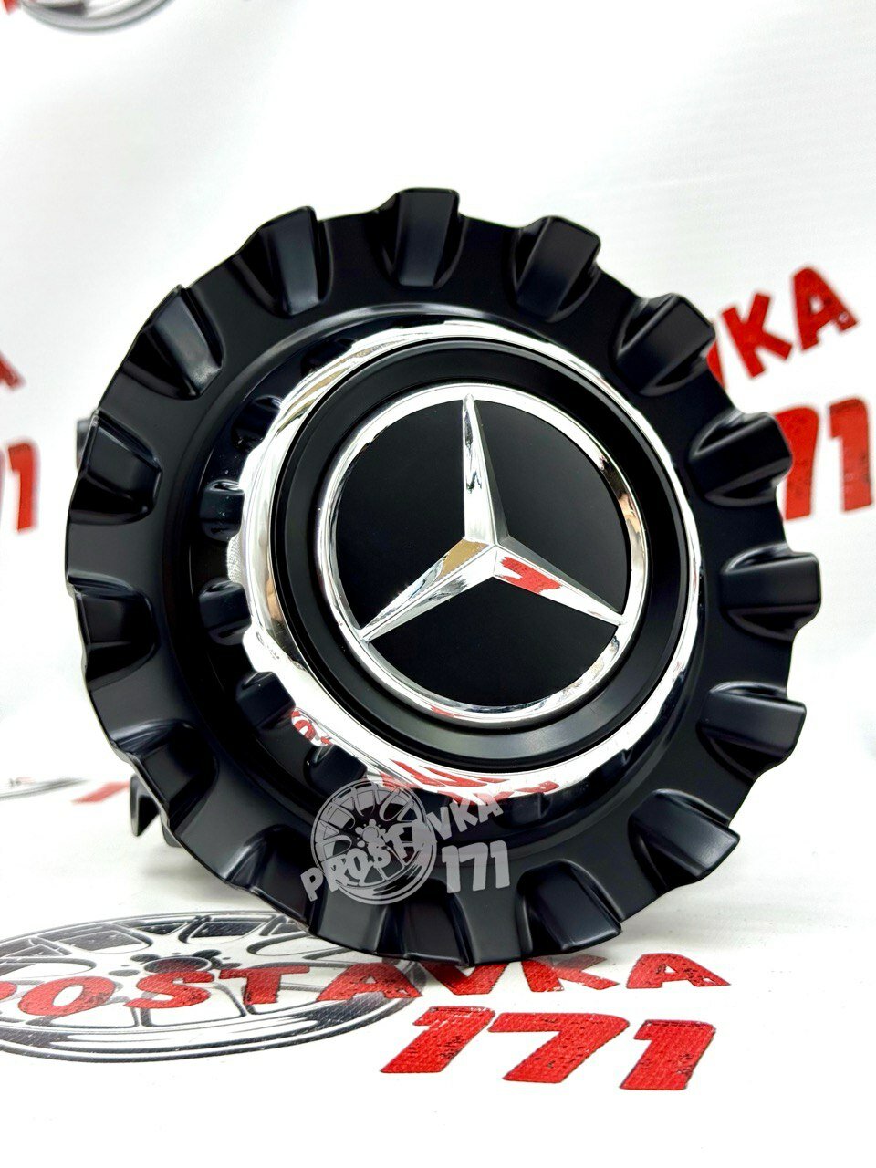 4шт Mercedes Benz 145/72/20 (BL/Mat) 3200 ZGS-003 колпачки диска