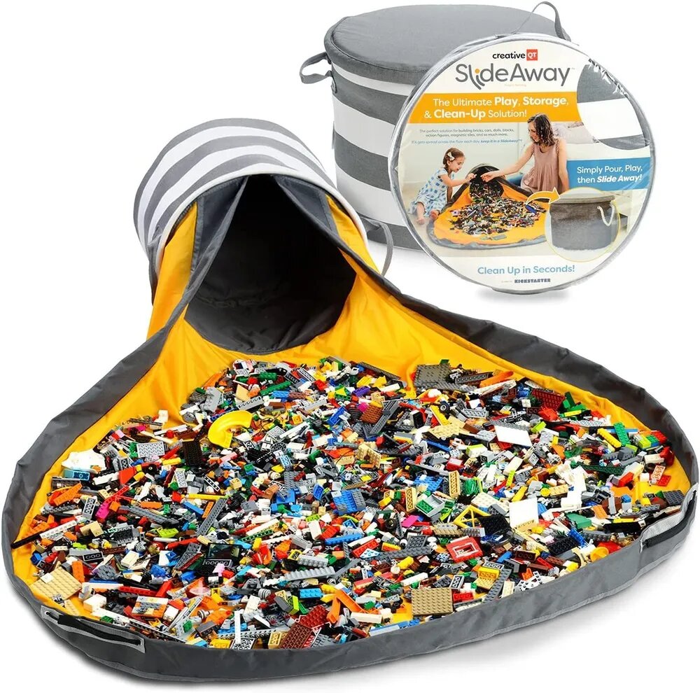 Мешок для хранения LEGO 30 см х 30 см складной, для хранения деталей конструктора, игрушек