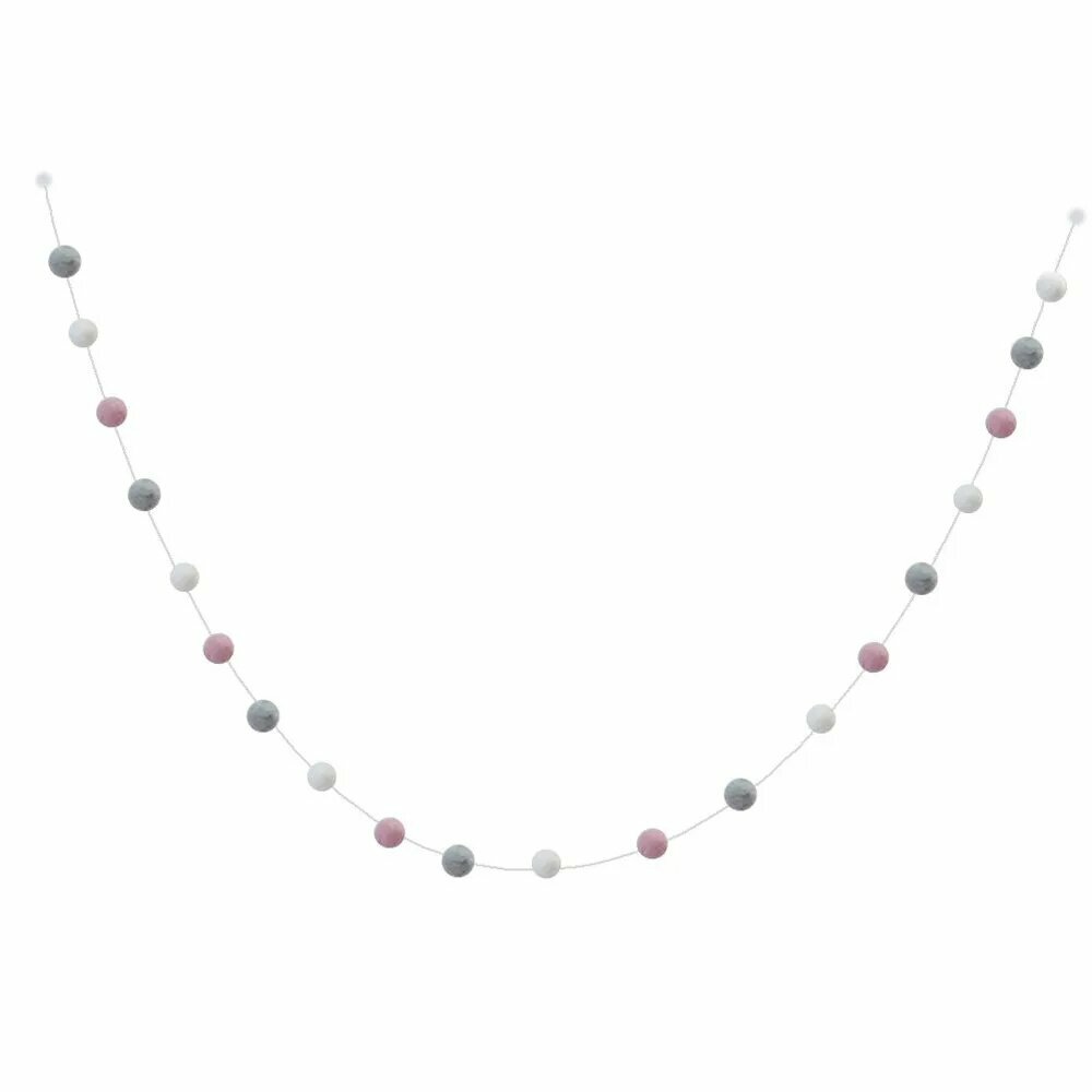 KNOW EASY-Гирлянда из 30 войлочных шариков длиной 2 метра для украшения комнаты