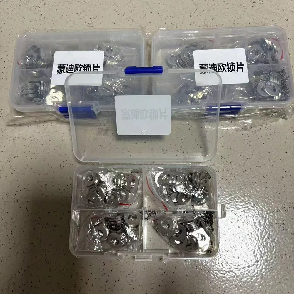 100 Шт. Пластиковых Замков FO21 Для Автомобилей, Серебристые, Для Ford Mondeo, Аксессуары Для Ремонта, Для Типов 1, 2, 3, 4