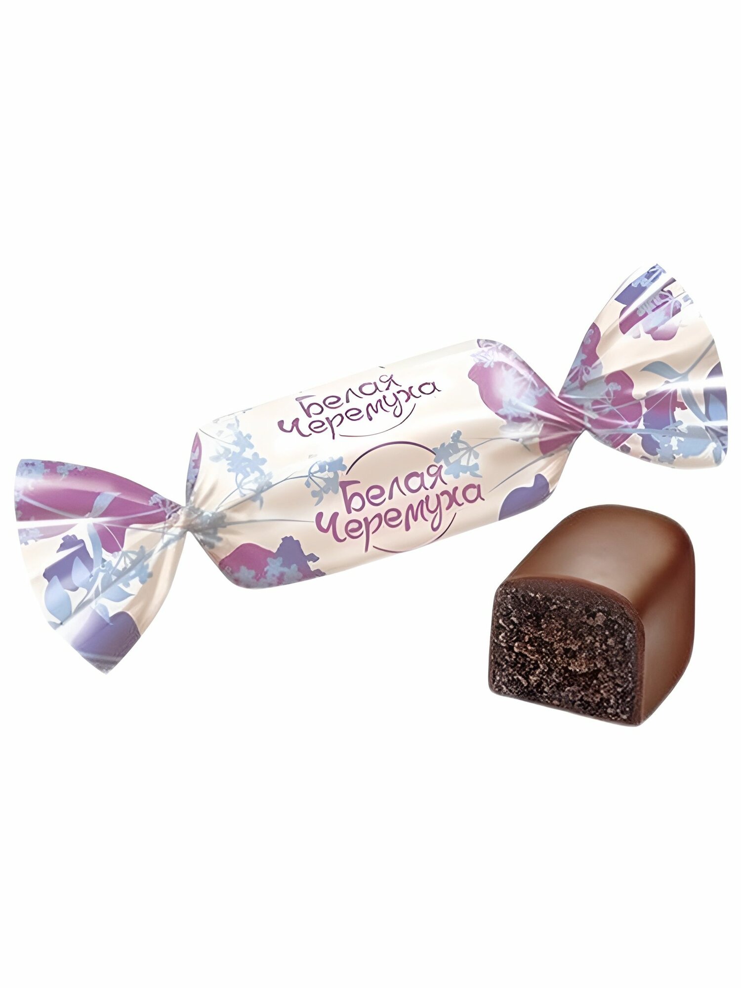 Конфеты "Белая черемуха" со вкусом рома в шоколадной глазури, 500 гр