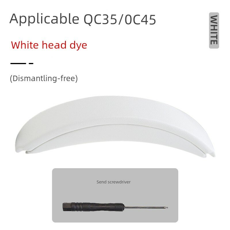 Лента для головы Bose QC45/45 II, белая, съемная