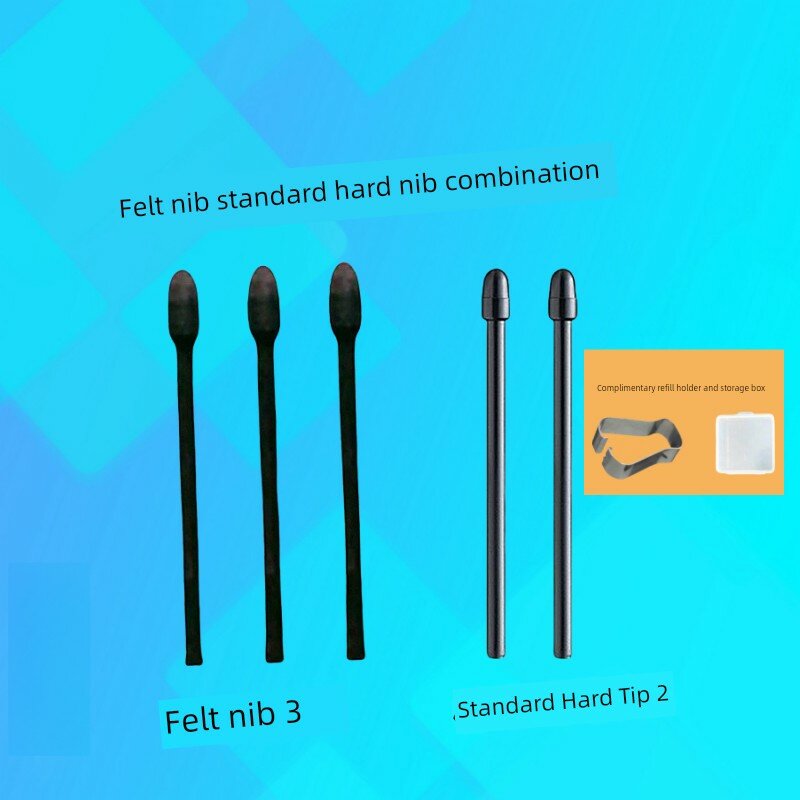 3+2-упаковка мягких и жестких сменных кончиков для Kindle Scribe, включая держатель и кейс для хранения, совместимость