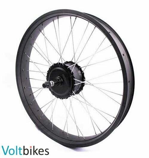 Мотор-колесо фэтбайк переднее редукторное, 350Вт, 26", 135мм мод. DDK