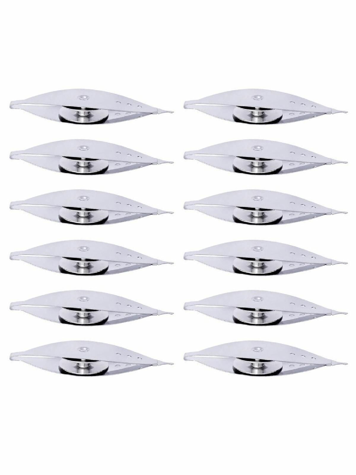 Набор из 12 металлических челноков с длинным шпинделем для швейных машин