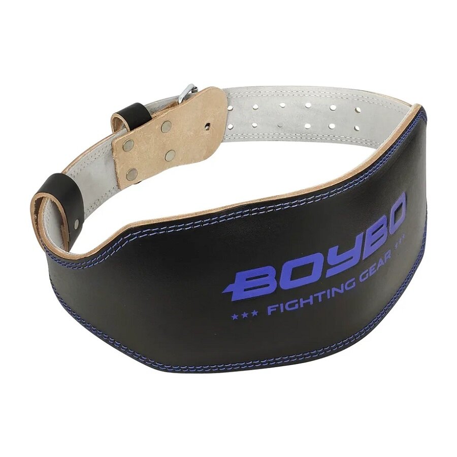 Пояс тяжелоатлетический BoyBo Legend чер-син, XXL