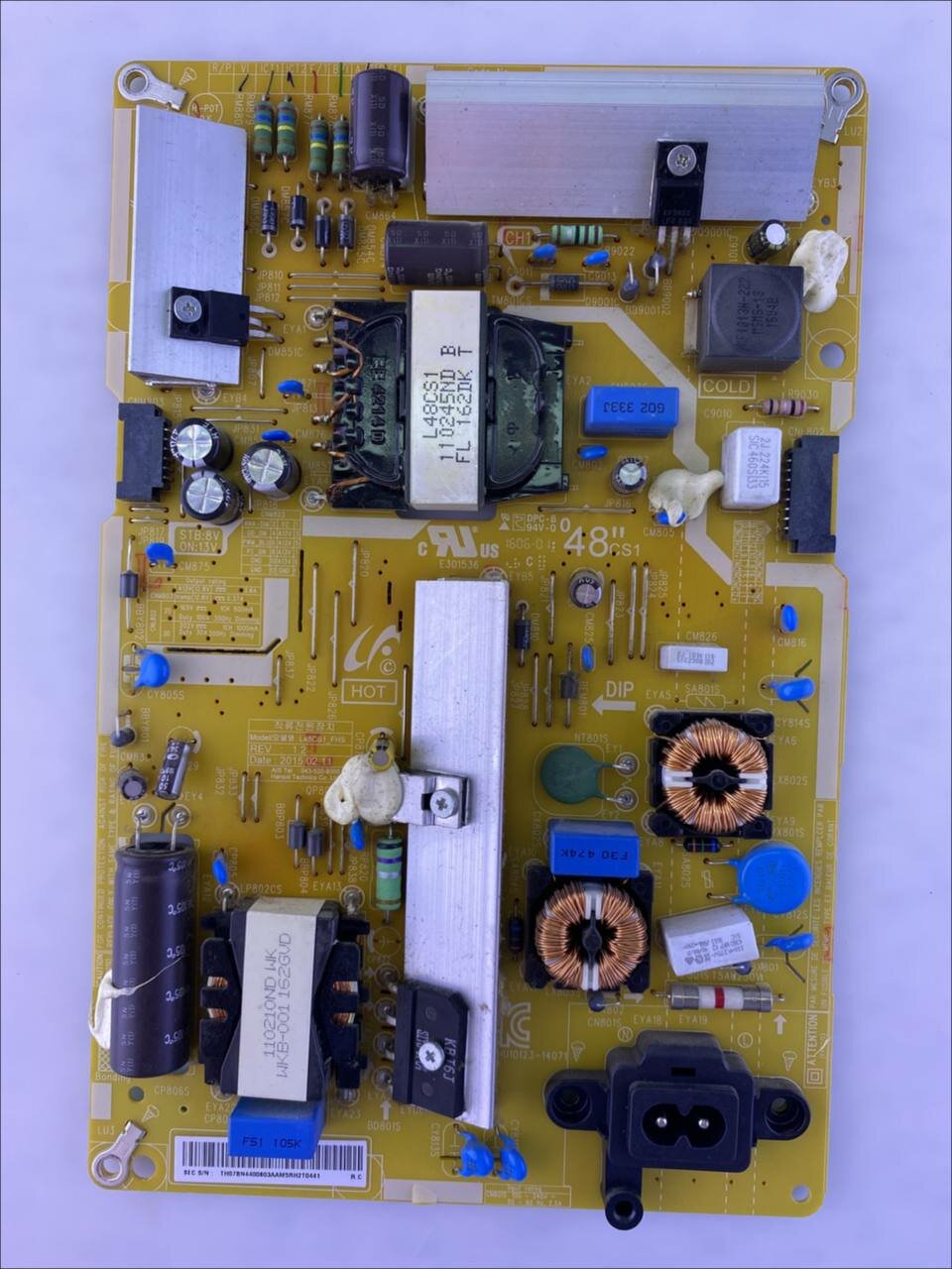 Блок питания PSU: BN44-00803A, L48CS1_FHS для телевизора UE48J6500AU