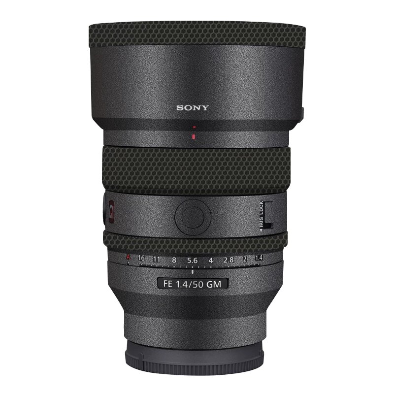 Mebentang защитная пленка для объектива Sony FE 50mm F1.4 GM, глубокий серый, 3M клей, премиум-защита объектива