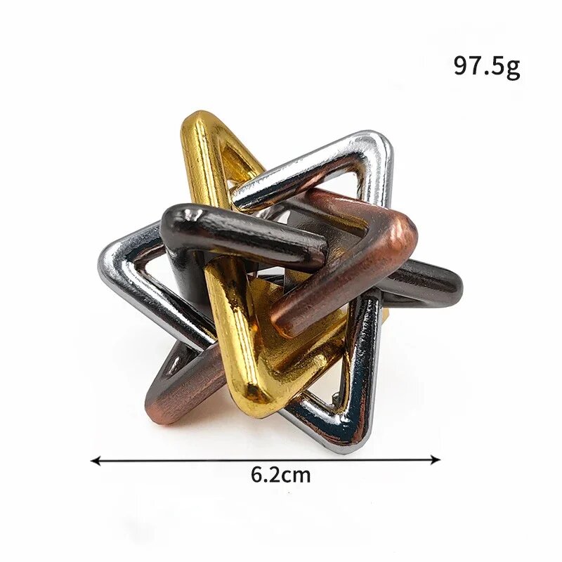 Металлические головоломки-замки 3