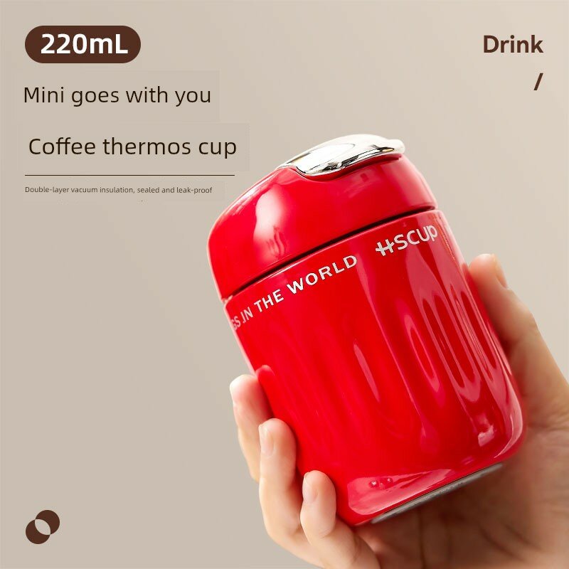 Зеленая термокружка-термос для кофе для женщин, высококачественная кружка для воды, портативная кружка из нержавеющей