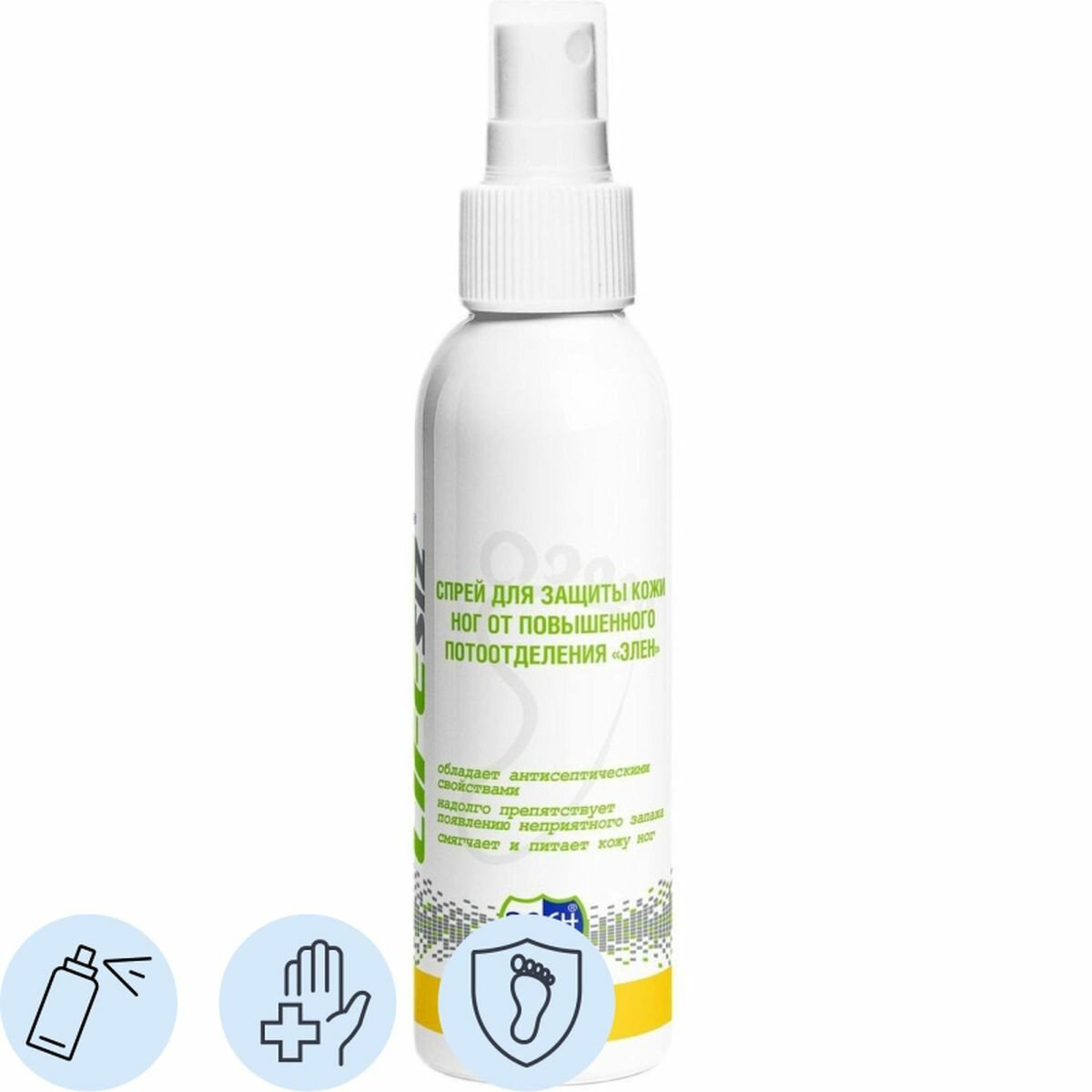 Спрей защитный от потливости Lifesiz Элен Profline для ног, 100мл (2314251)