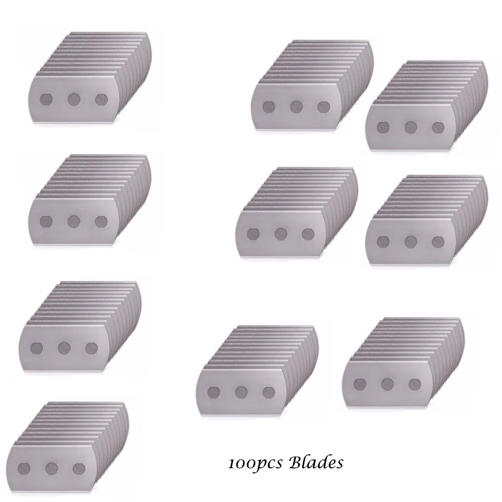 Нож для подложки виниловой оберточной бумаги, нож для резки лайнера с лезвиями, резак 100pcs blades