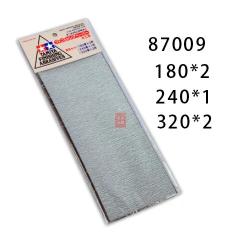 Tamiya наждачная бумага для моделирования Серый, 87009