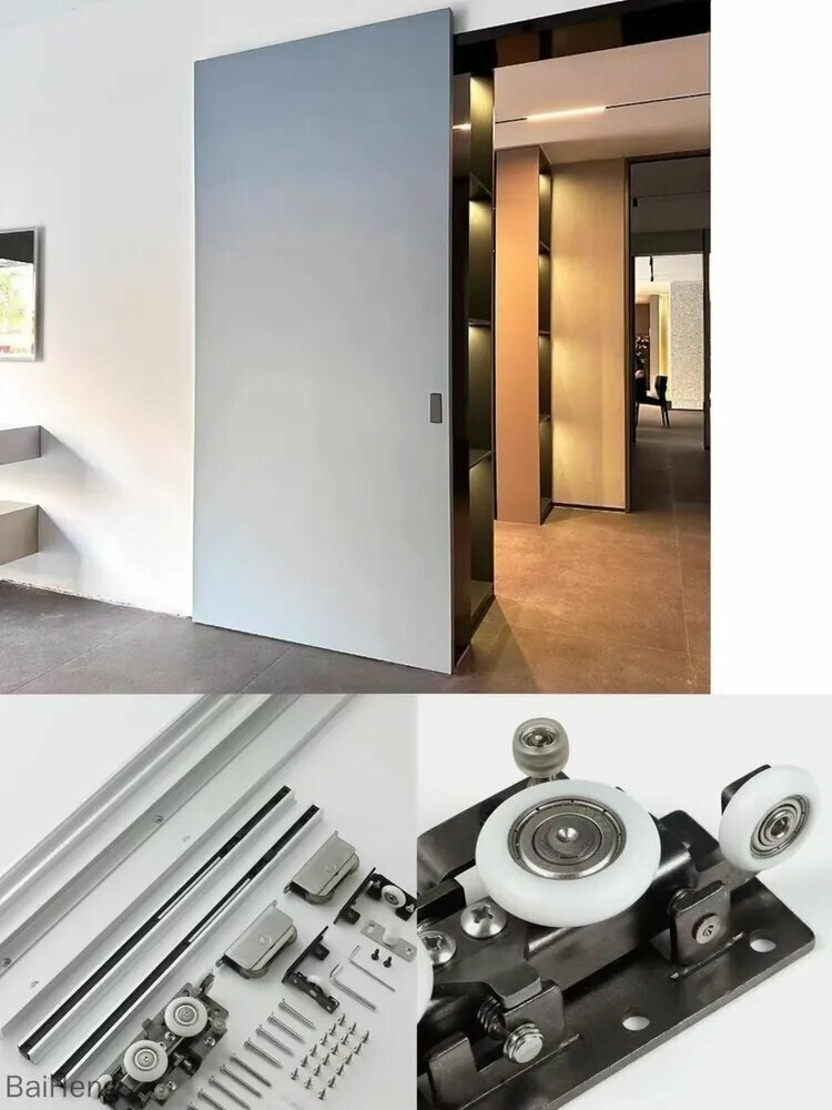 Раздвижная система LOFT - амбарный механизм для раздвижной двери. Barn Door Hardware. Classic