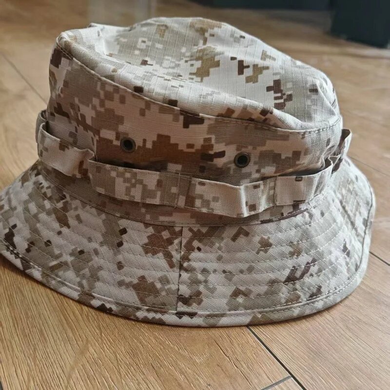 AOR1 Короткая волнистая уличная шляпа Бини с круглыми краями