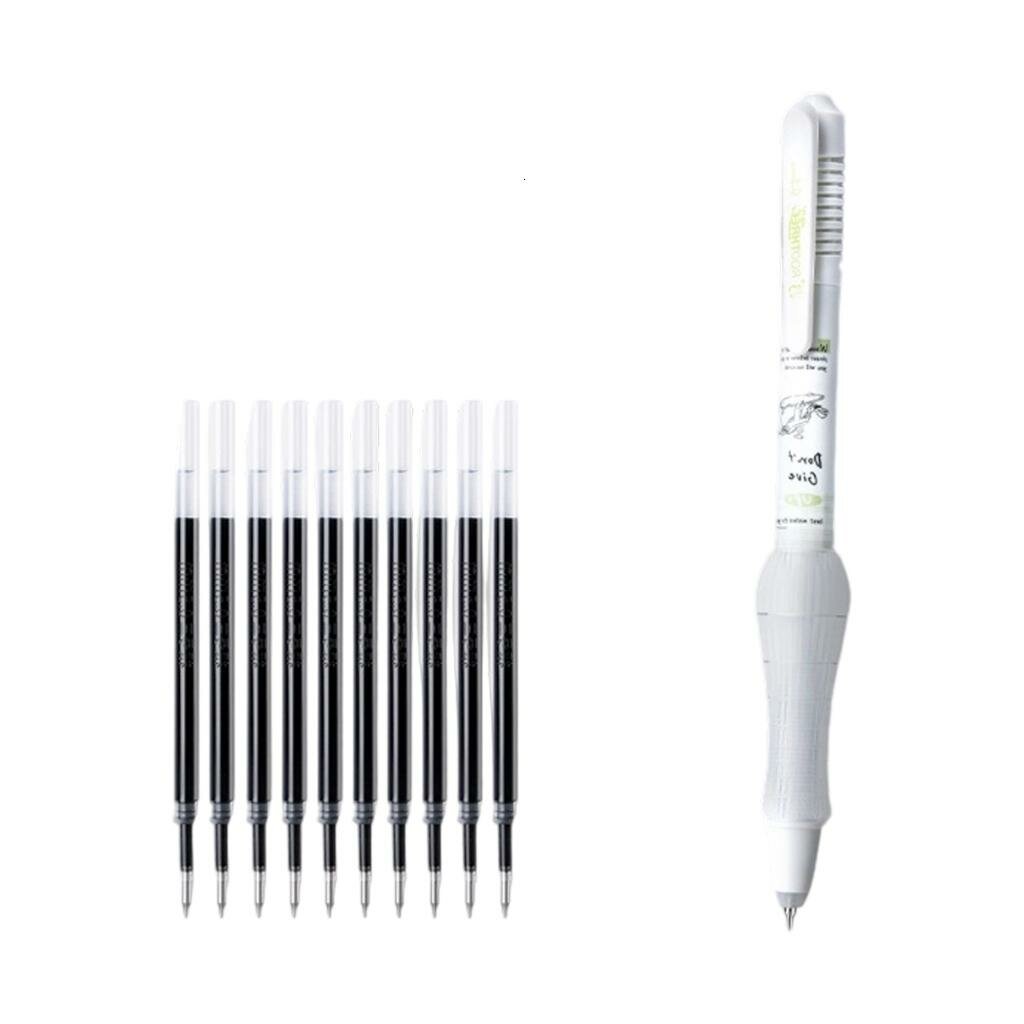 Гибкие гелевые ручки с мягкой ручкой (11 шт), Белая M6 зеленая утка