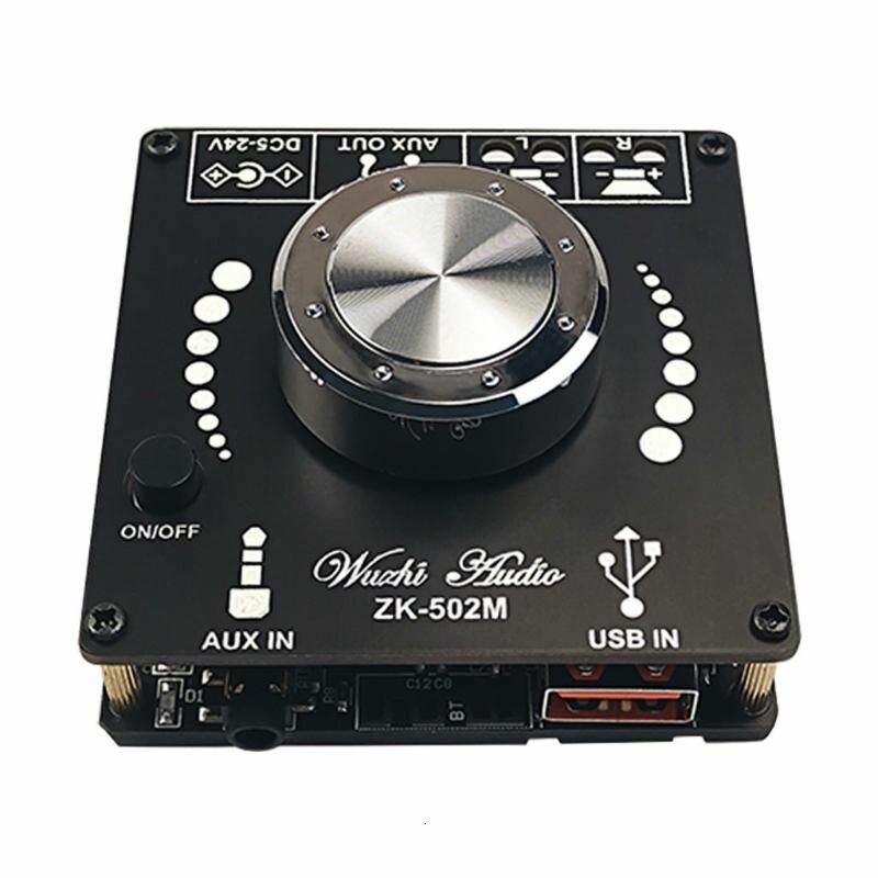 ZK-502M Стерео усилитель с поддержкой Bluetooth, 50Wx2