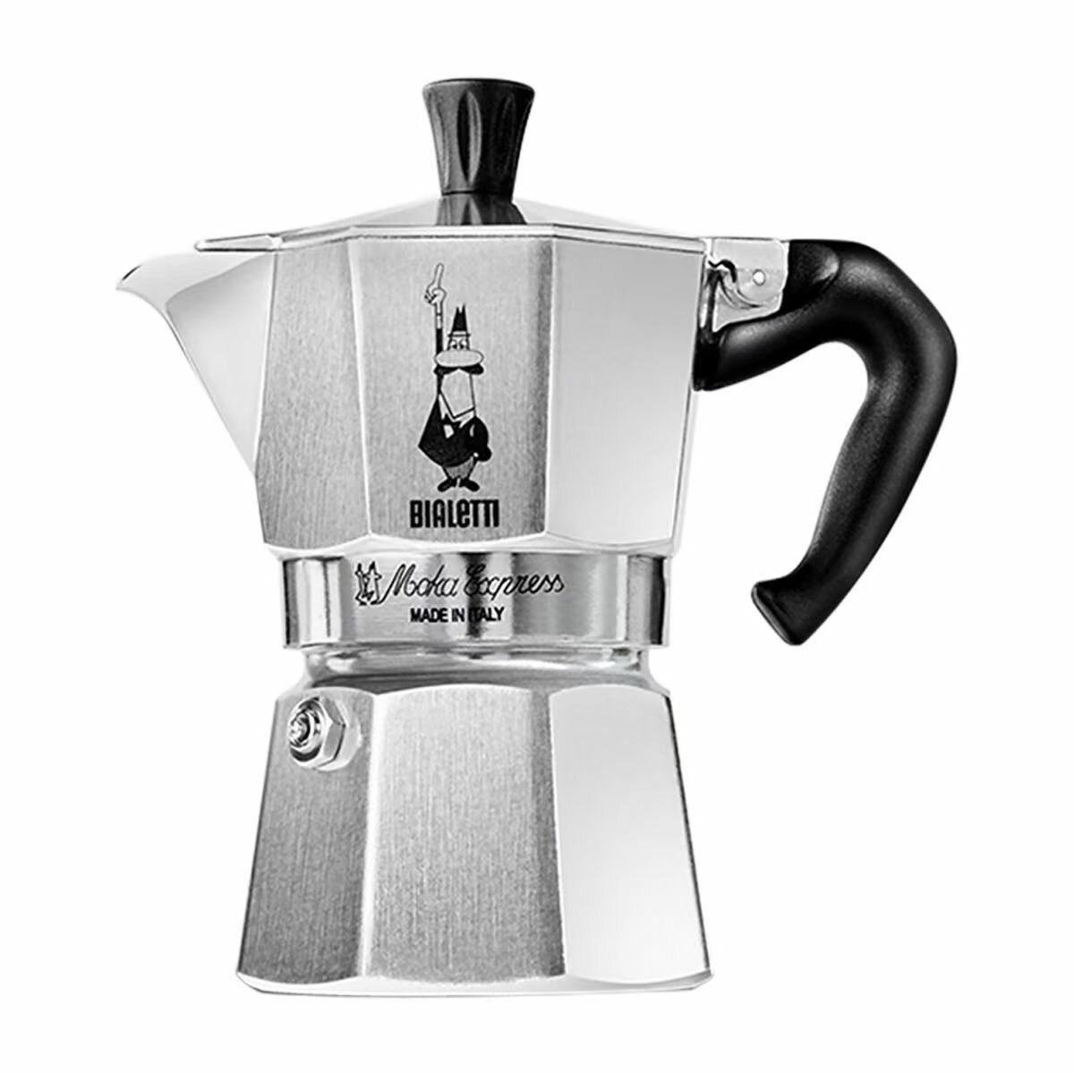 Кофеварка Bialetti "Exclusive Brikka", , алюминиевая, для 3чашек, Италия