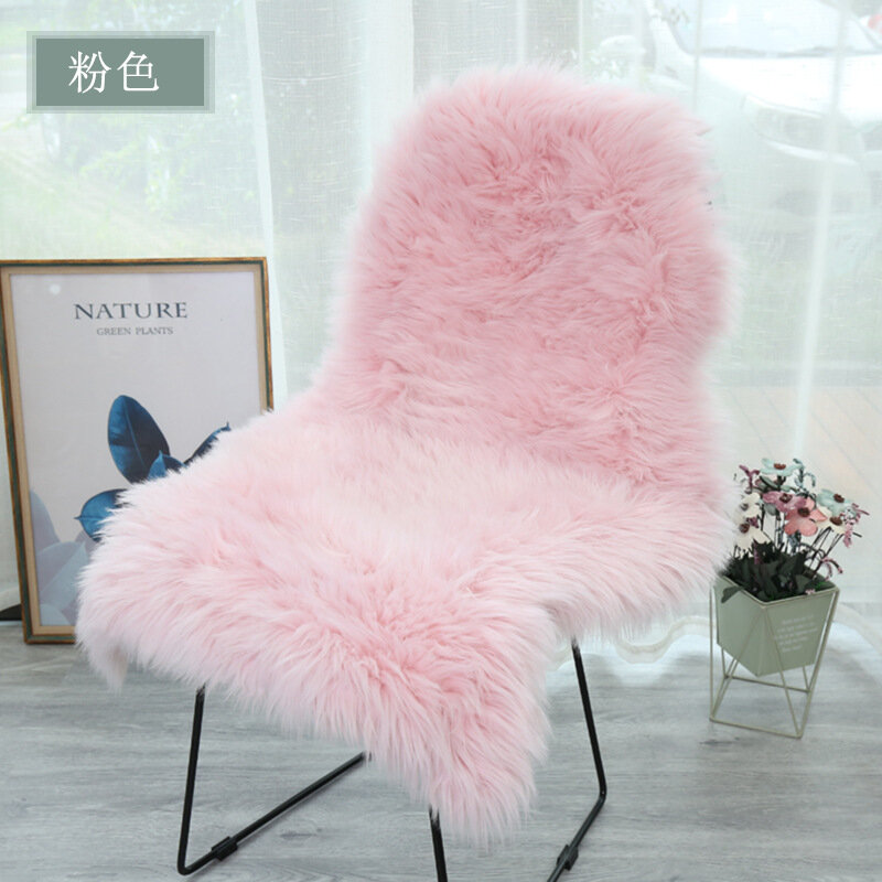 Поставка цельного ковра из овчины для спальни, прикроватного дивана, плюшевого коврика, окна, шезлонга, оптовая продажа