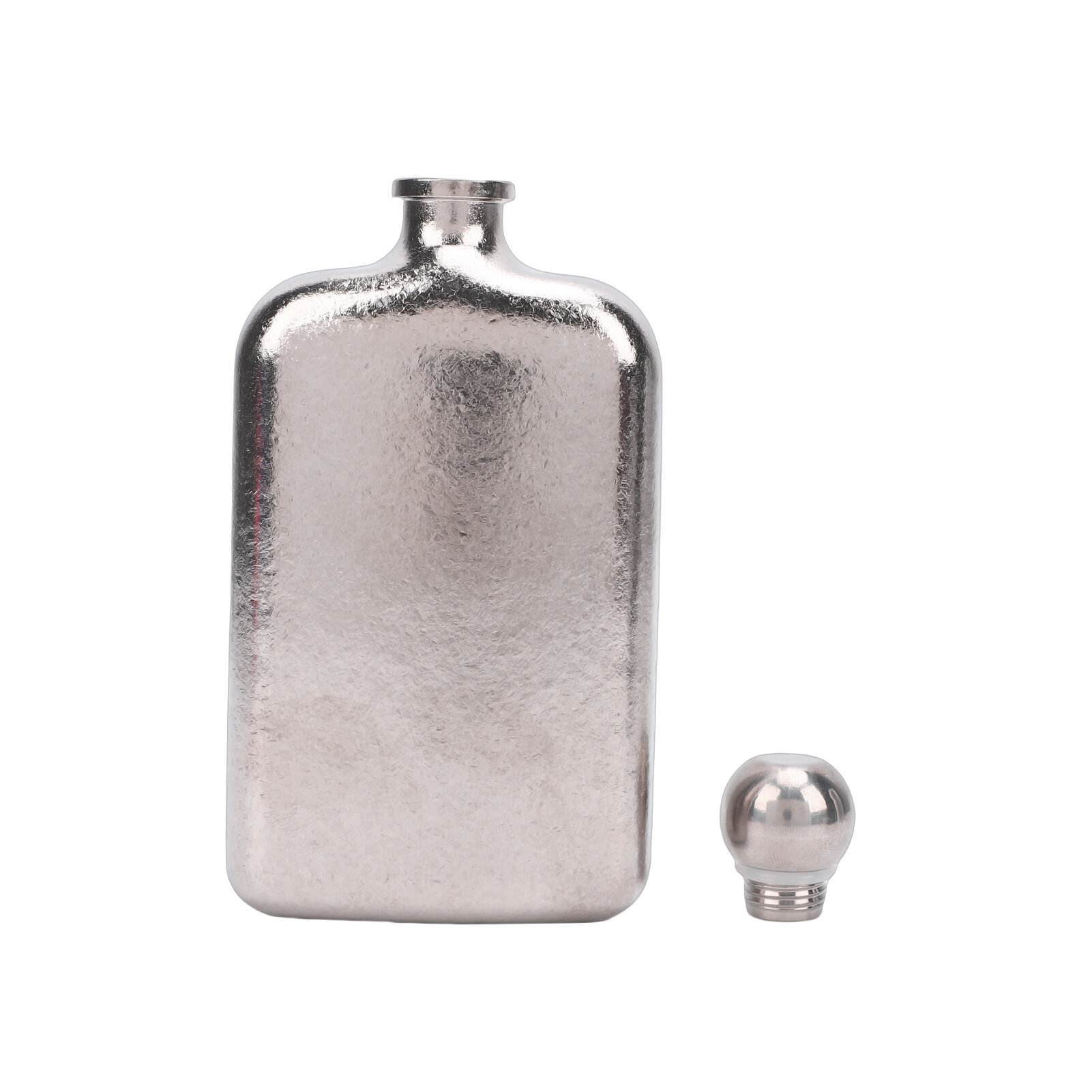 Титановая фляга для сохранения свежести вина, ультралегкая портативная бутылка для вина, идеально подходит для путешествий, кемпинга, рыбалки и походов. Квадратная форма.