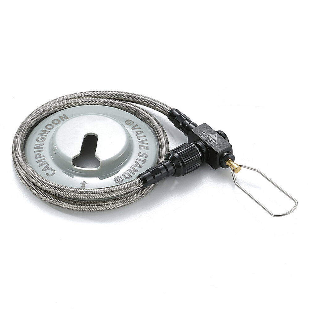 Адаптер для газовых плит для и походов с газовым баллоном, шлангом с клапанами, плоским соединителем для газового баллона, удлиннительным шлангом, преобразователем для плит, аксессуары для плит, тип BKZ21-20 и BKZ21-60, материал алюминиевый сплав и