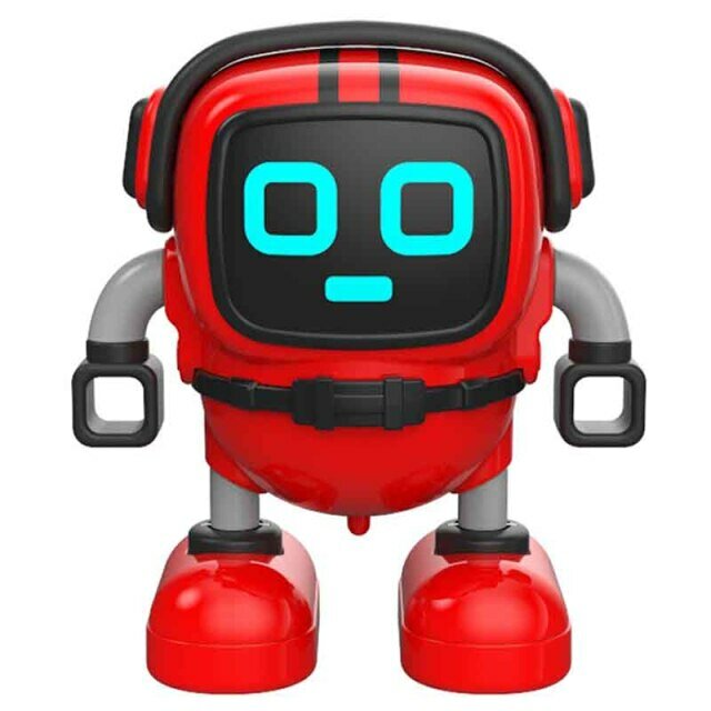 Гиро Образовательный робот Игра мозга Игрушки DIY Robot 3 режима Играть в игрушки Тренировка Дети Мотивационные игрушки Дети Лучшие подарки Родители Дети Играть в игрушки Гаги и практические шутки (красный)
