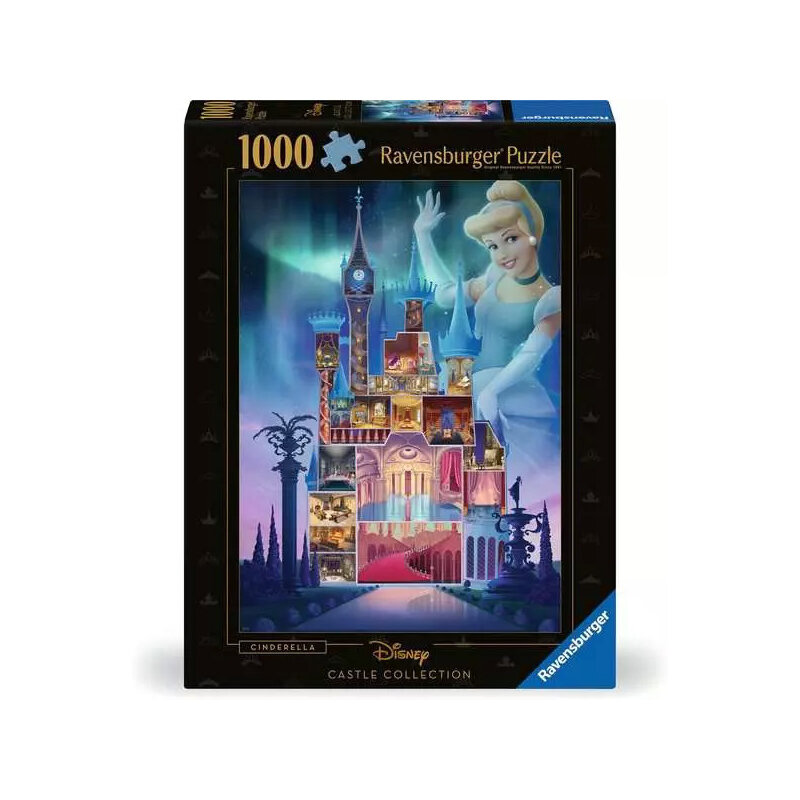 Пазл Ravensburger 1000 Disney Дворец Золушки, арт.00259, классический