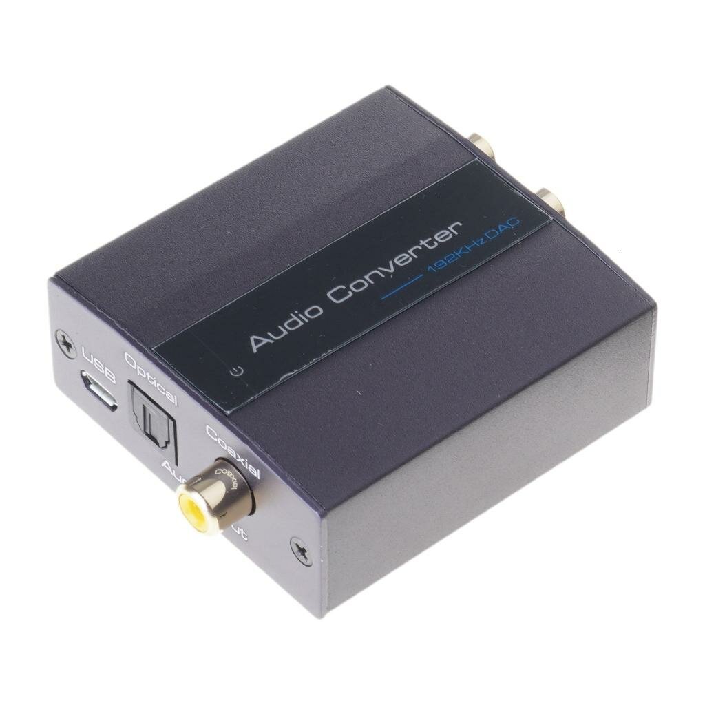 Цифро-аналоговый аудиоадаптер для домашнего кинотеатра с кабелем