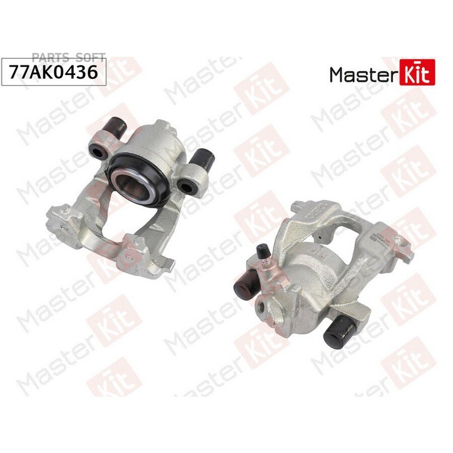 Суппорт тормозной передний левый RENAULT Sandero, Stepway II (B8_) от официального дистрибьютора, MASTERKIT, артикул 77AK0436