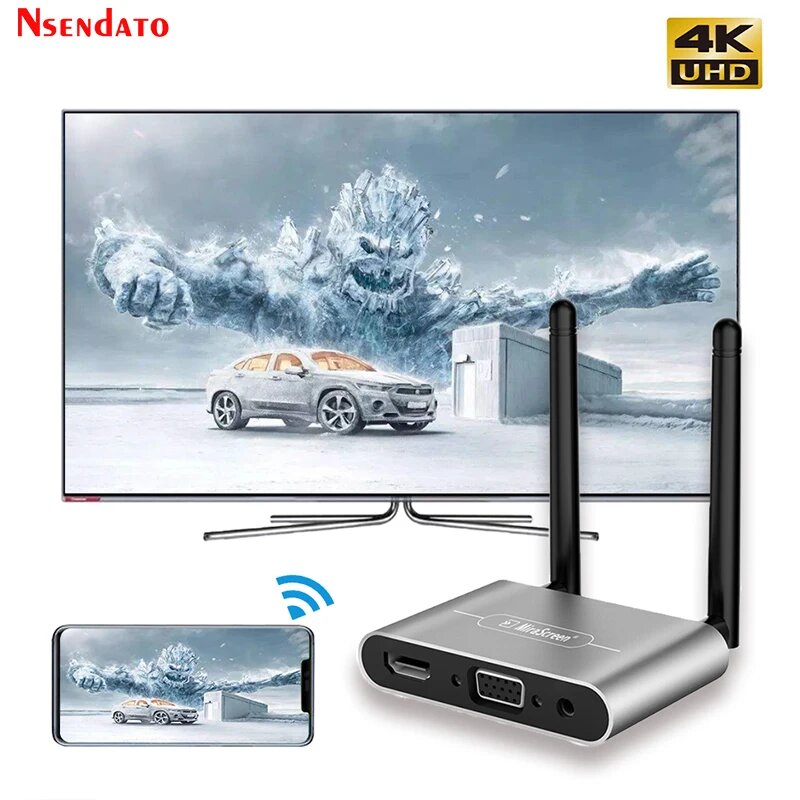 TV-приставка Nsendato Mirascreen 4K With box