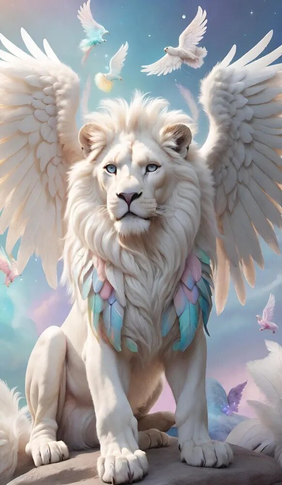 Алмазная Картина "Лев" 40х50 См Алмазная Вышивка / Картина Стразами Подарков