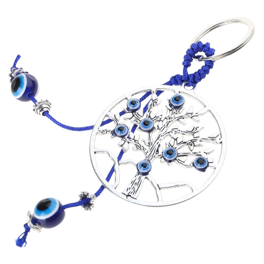 Турецкий Синий от Сглаза Бусины Кулон Дерево Жизни Настенный Декор Счастливый Брелок