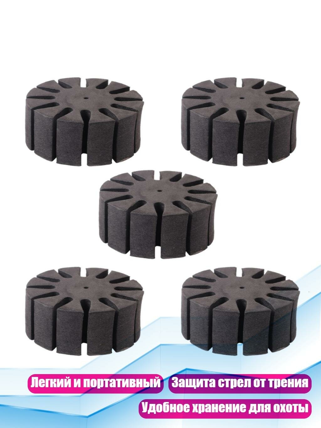 Круглые разделители для хранения, 5 шт.