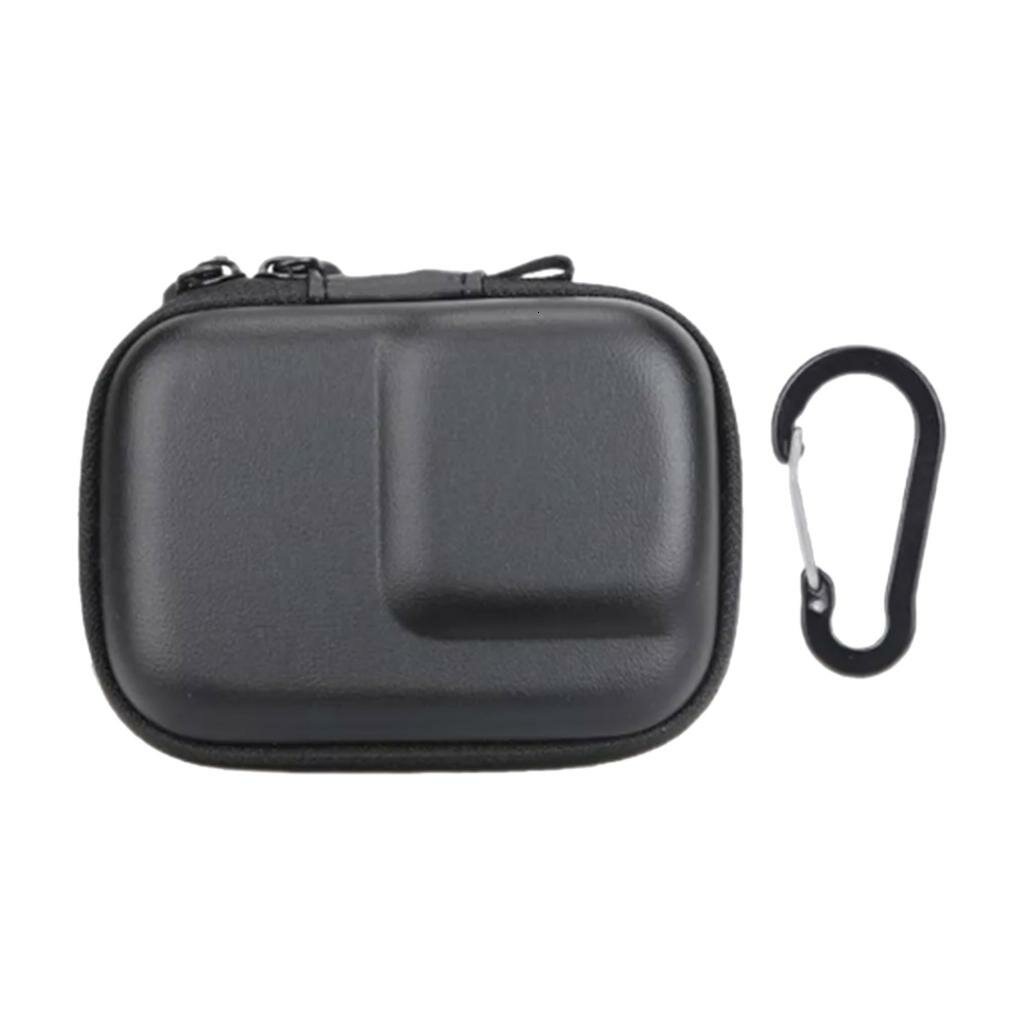 Многофункциональная сумка для камеры с регулируемыми перегородками и металлическим карабином, Черный