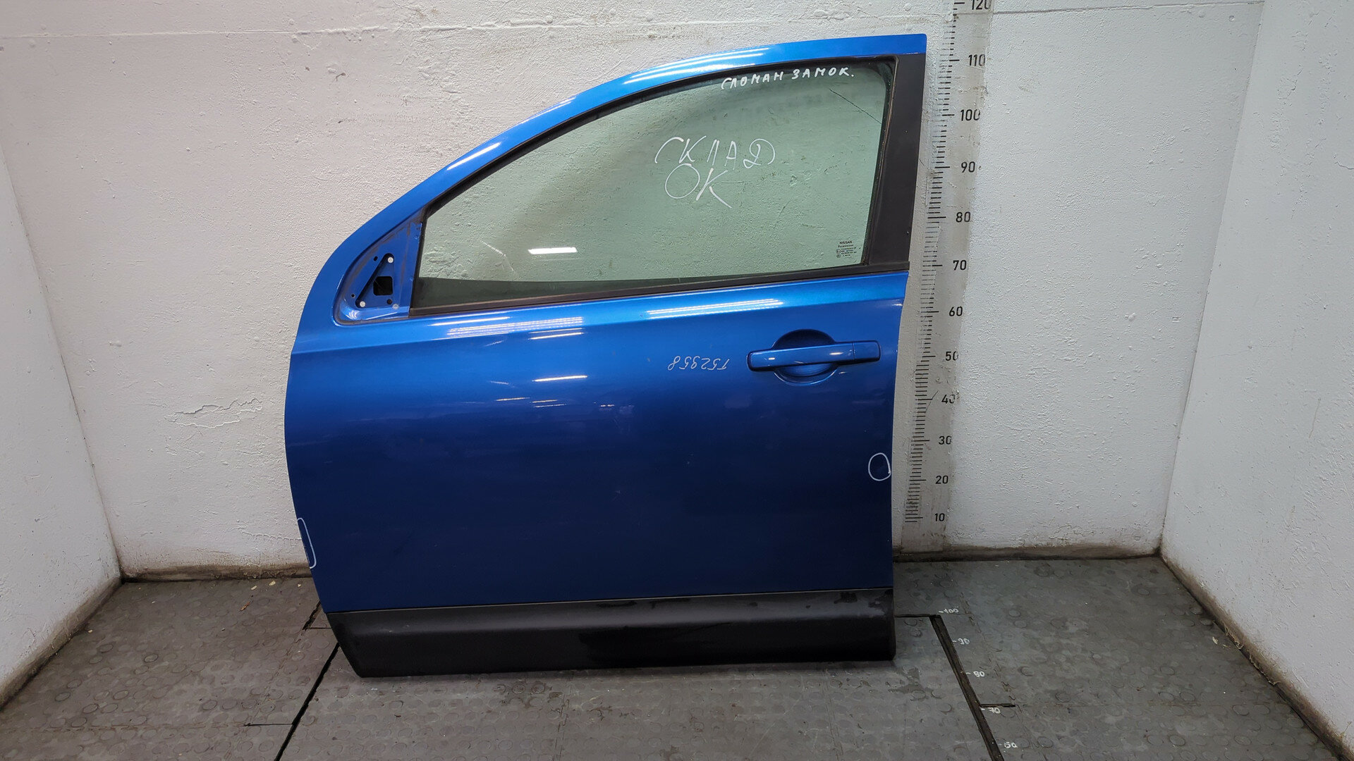 Дверь боковая (легковая) левая передняя Nissan Qashqai Б/У
