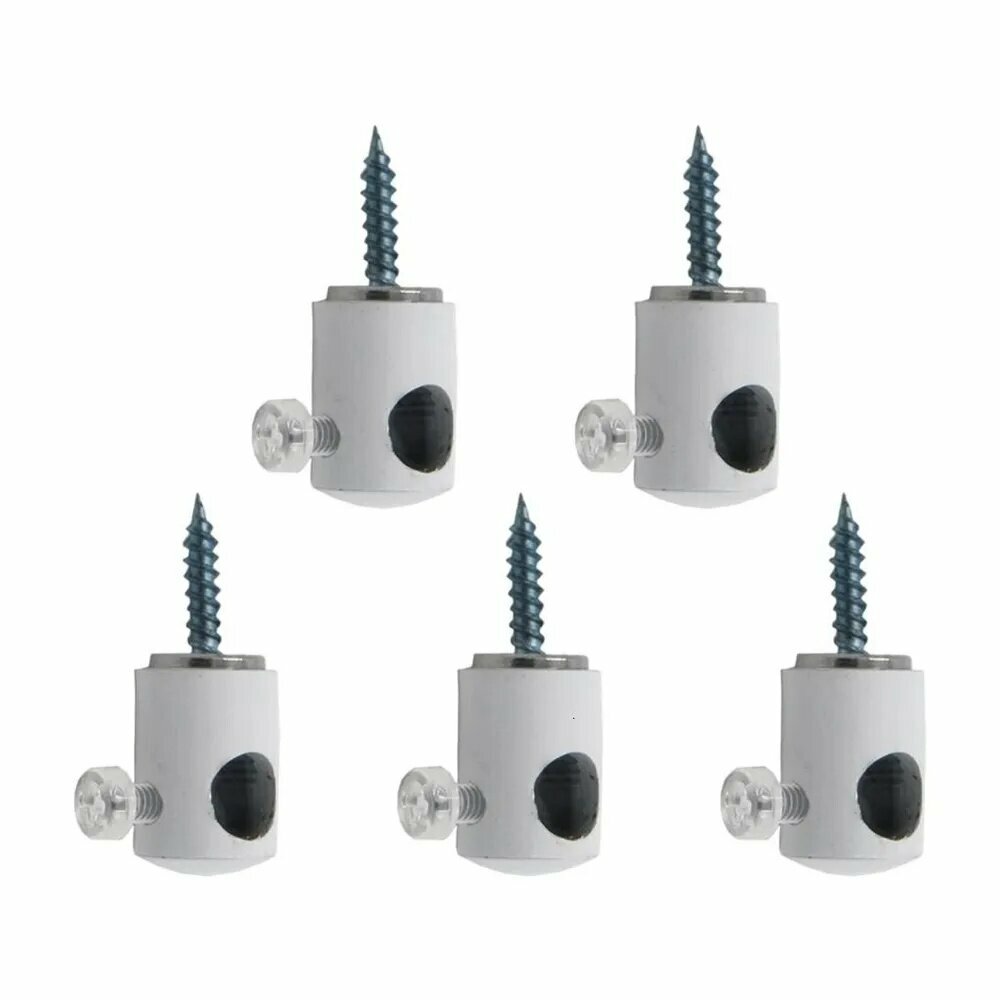 5 шт. металлические крючки для подвеса люстры, Белый